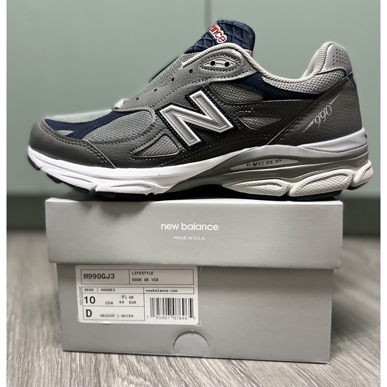 New Balance M990GJ3 US10 28cm 22年製 美製鞋 990 | 蝦皮購物