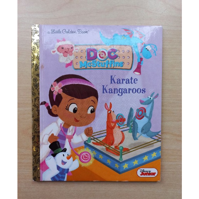 稀有金邊書小醫師大玩偶Doc Mcstuffins karate kangaroos | 蝦皮購物