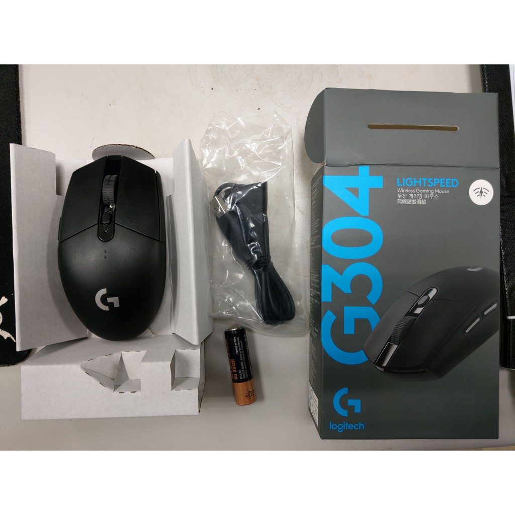 羅技 Logitech G304 LIGHTSPEED 無線滑鼠 無線電競滑鼠(9.9成新) | 蝦皮購物