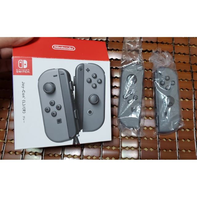 NS SWITCH JOY-CON JOYCON 手把 灰 台灣公司貨 | 蝦皮購物