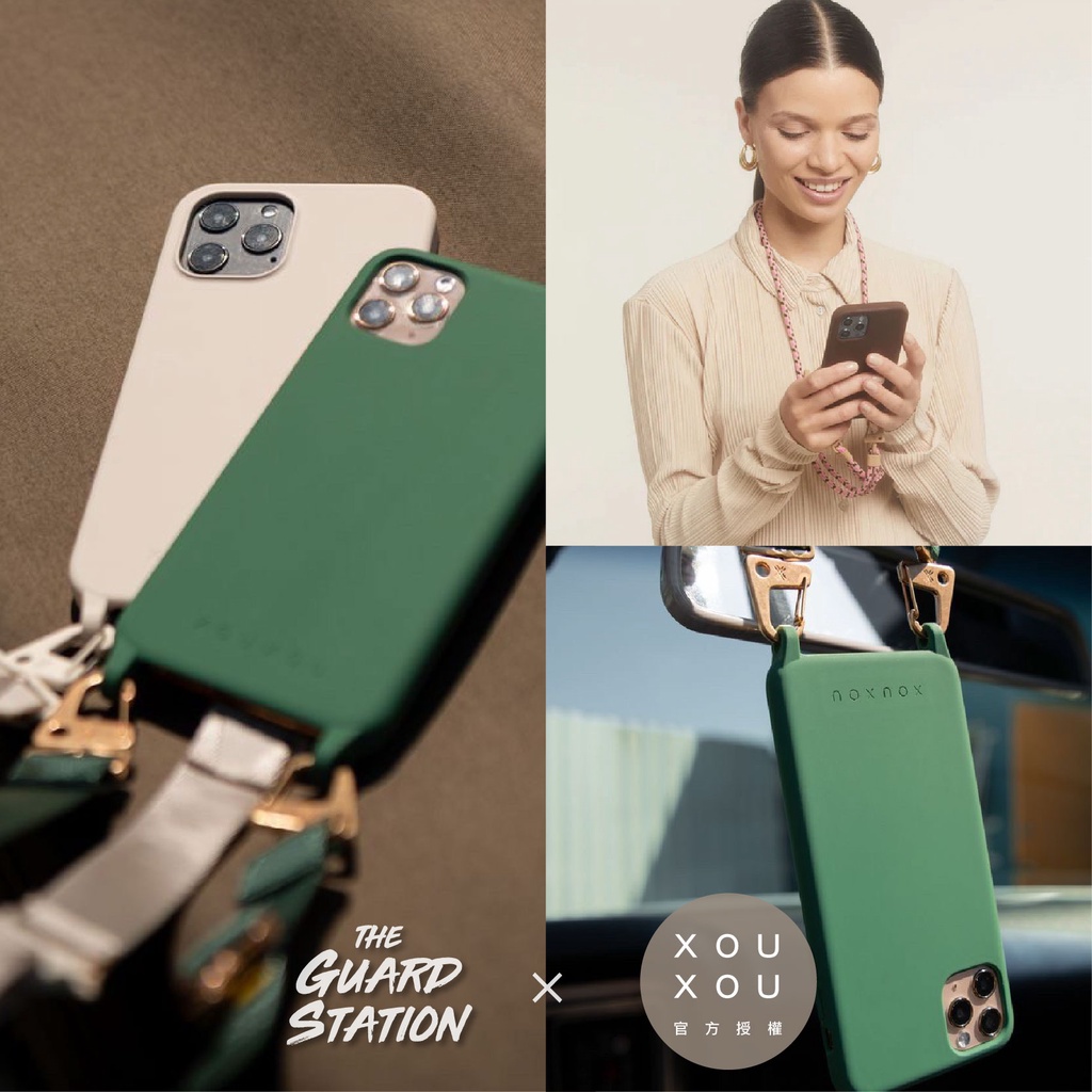 XOUXOU｜透明系列掛繩手機殼 適用 iPhone16 15 14 FARBE全包覆 clear magsafe | 蝦皮購物