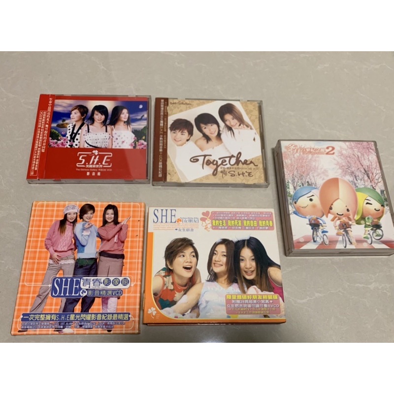 S.H.E CD/VCD/DVD | 蝦皮購物