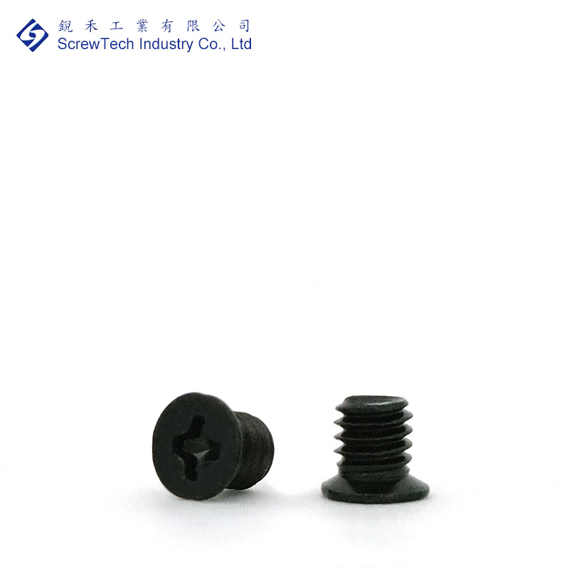 【銳禾】工廠直營 M4x5 鍍黑鋅 100入 沉頭/皿頭 十字槽 機械牙 特殊螺絲 FAM0400500D | 蝦皮購物