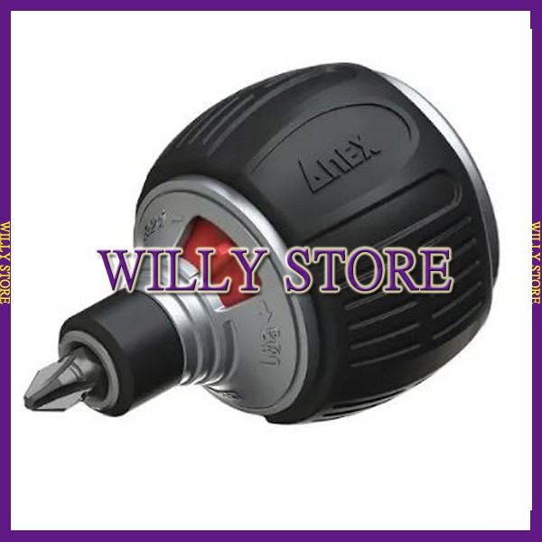 【WILLY STORE】日本 ANEX NO.307-D 72齒 迷你棘輪板手 螺絲起子 快速棘輪板手 六角軸 | 蝦皮購物