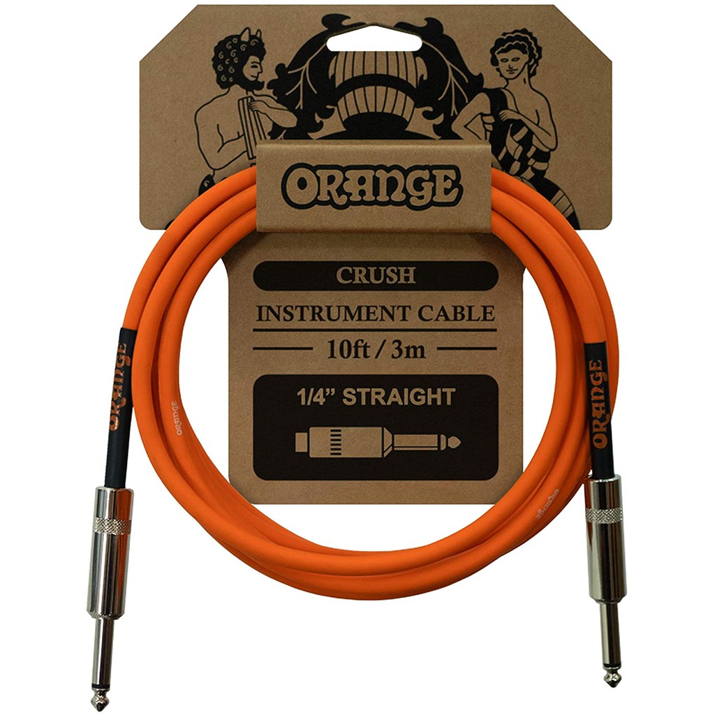 全韻音樂社 - 英國 Orange 導線 CA034 Crush Cable 10呎 3m 雙直頭 | 蝦皮購物