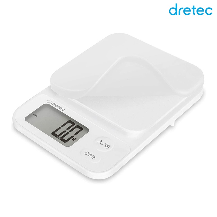 日本ドリテック Dretec 電子秤 3kg 0.1g 料理秤 烘焙 廚房料理專用 非供交易使用 可拆式矽膠墊 | 蝦皮購物