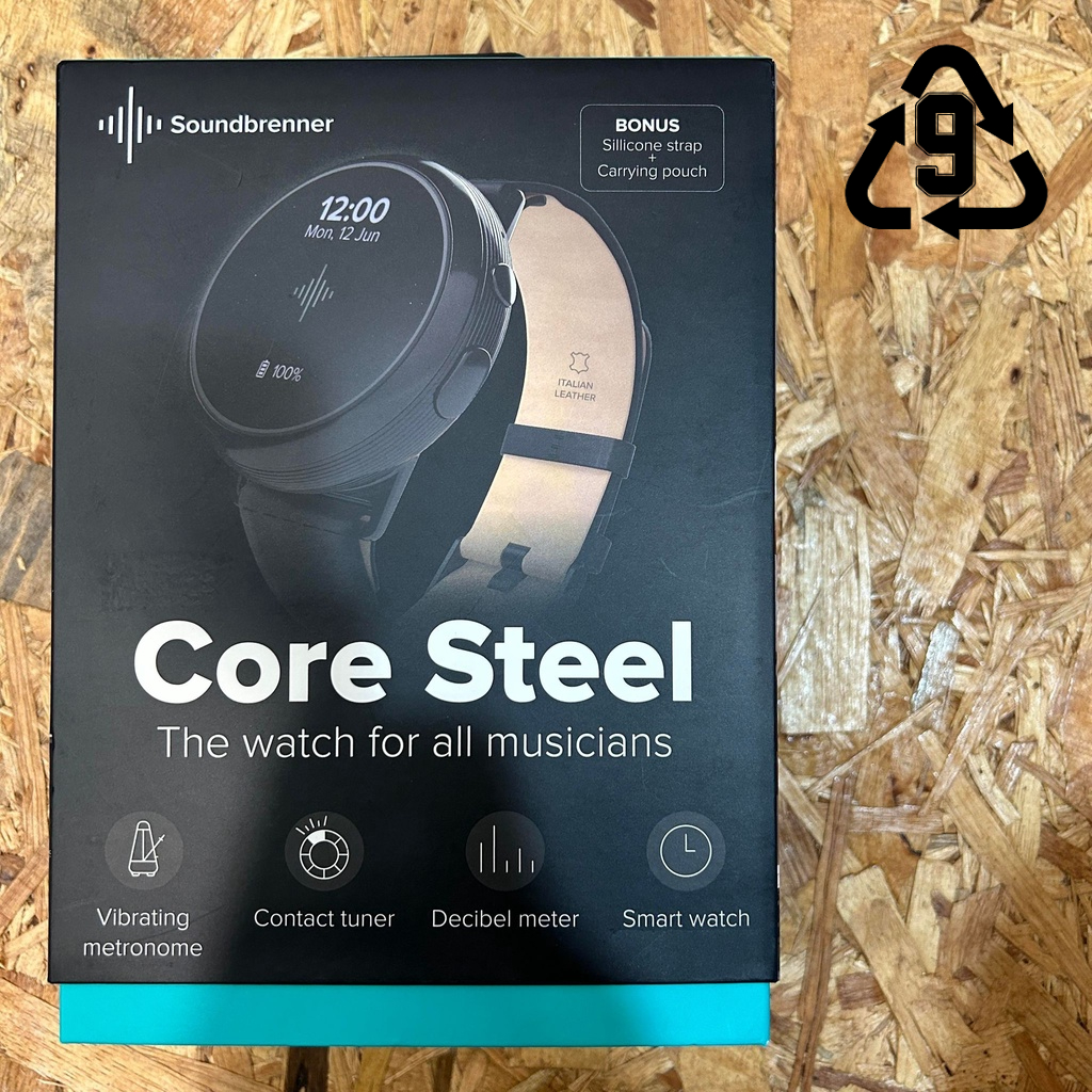 【玖的樂器】二手 中古 Soundbrenner Core Steel 手錶 節拍器 脈動式 節奏器 練習器 調音器 | 蝦皮購物