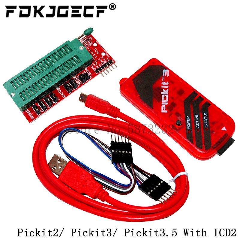PICKit2 PICKIT3 PICKit3.5 編程器 + PIC ICD2 PICKIT 2 PICKIT 3 P | 蝦皮購物