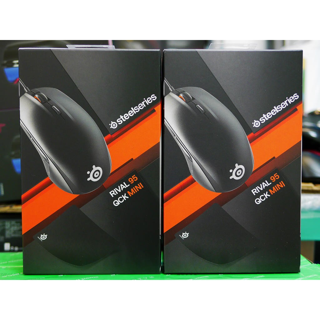 #本店吳銘 - 賽睿 steelseries Rival 95 電競滑鼠 + QcK Mini 滑鼠墊 超值組合包 | 蝦皮購物