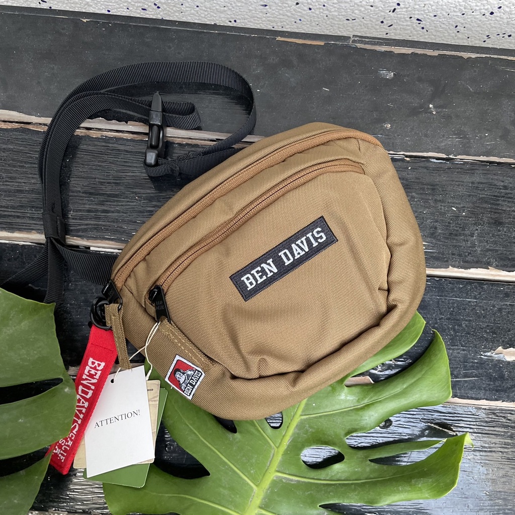 {FLOM} 台南實體店 BEN DAVIS West bag brand logo 腰包 包包 側背 | 蝦皮購物