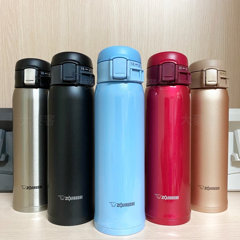 【現貨】象印480ml ONE TOUCH超輕量彈蓋式不鏽鋼保溫保冷瓶 SM-SE48/SD48 運動水壺保溫杯 | 蝦皮購物