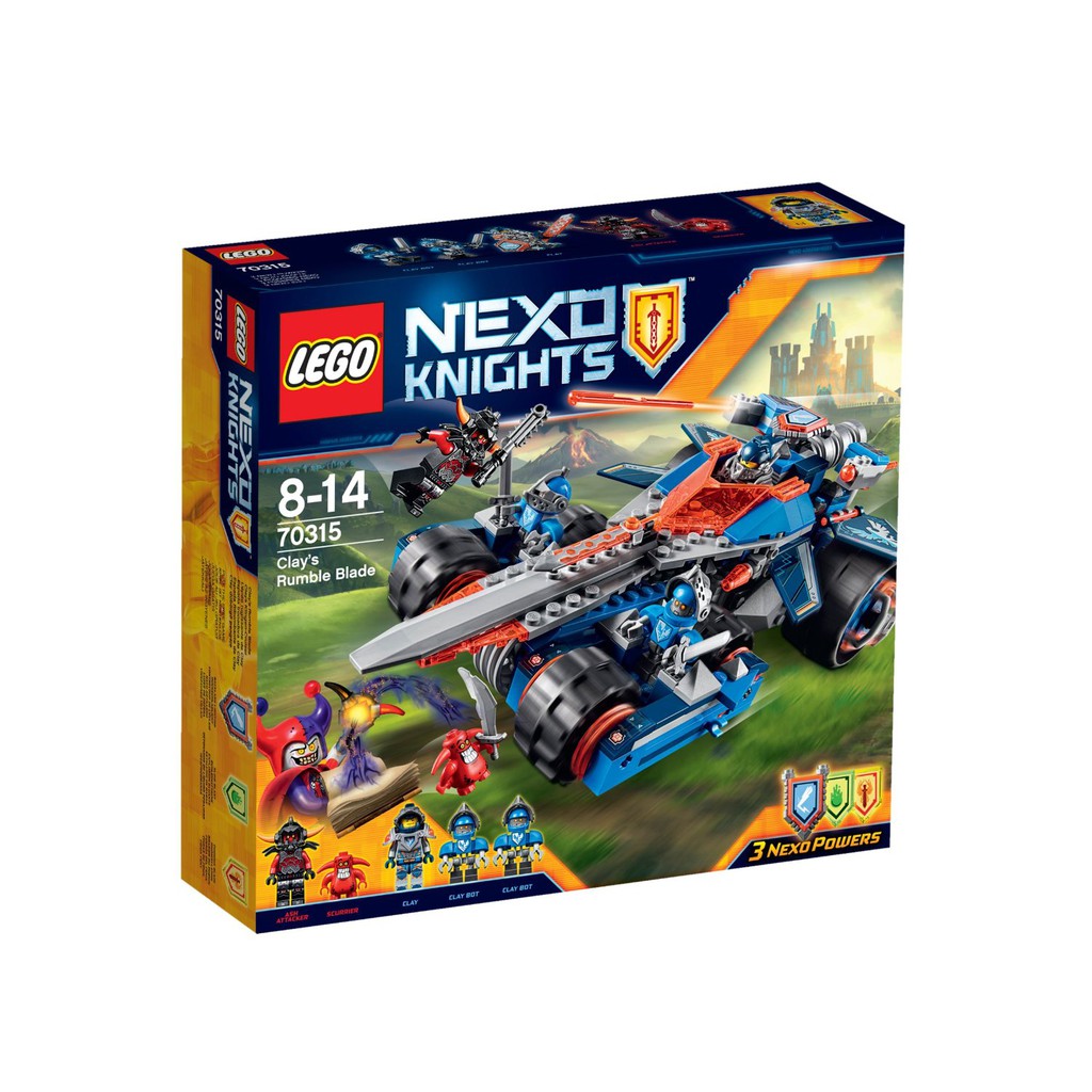 Lego 樂高 70315 未來騎士系列 Nexo Knights 克雷的聖劍戰車 | 蝦皮購物