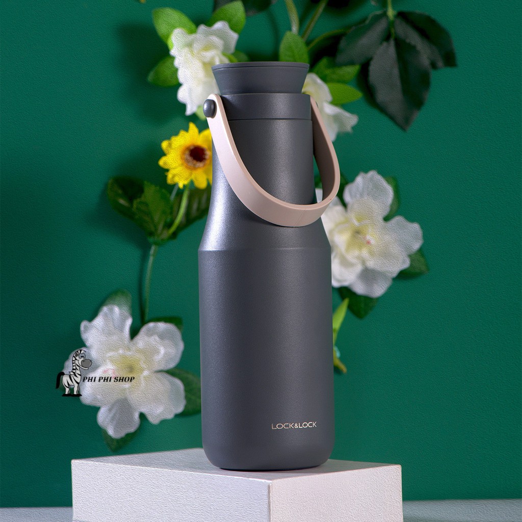 Locknlock Metro 雙杯保溫瓶,容量 470ml,手柄方便 LHC4202 | 蝦皮購物