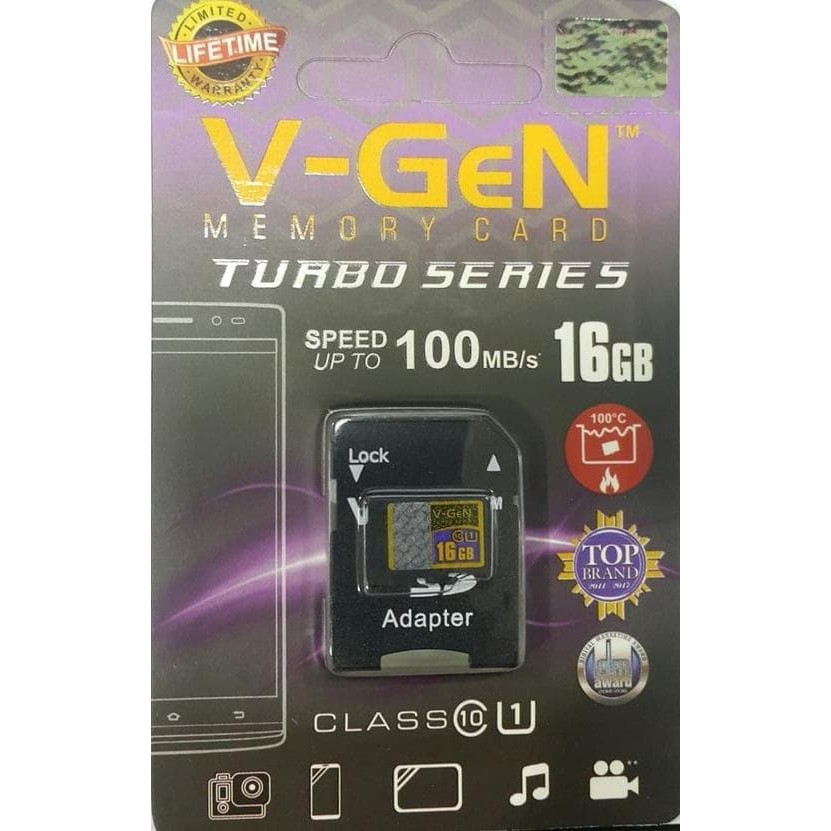 Micro SD 16GB V 代存儲卡 HP Vgen Microsd Turbo 16 GB 10 級 | 蝦皮購物