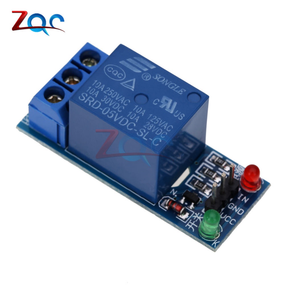 1 通道繼電器模塊接口板屏蔽用於 Arduino 5v 低電平觸發一個 Pic Avr Dsp Arm Mcu Dc A 蝦皮購物