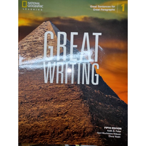 Great Writing 5/e (第五版) Student Book 1 (附線上密碼) | 蝦皮購物
