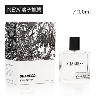 【SHARECO】大麻麝香香水 維吉尼亞麝香 琥珀萊姆 奇蹟罌粟 能量麝香 皇家橡樹 頑童瘦子E.so 代言 100ML | 蝦皮購物