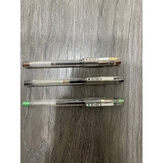 PILOT百樂 HI-TEC-C 超細鋼珠筆 棕/黑/綠0.25-0.4mm | 蝦皮購物