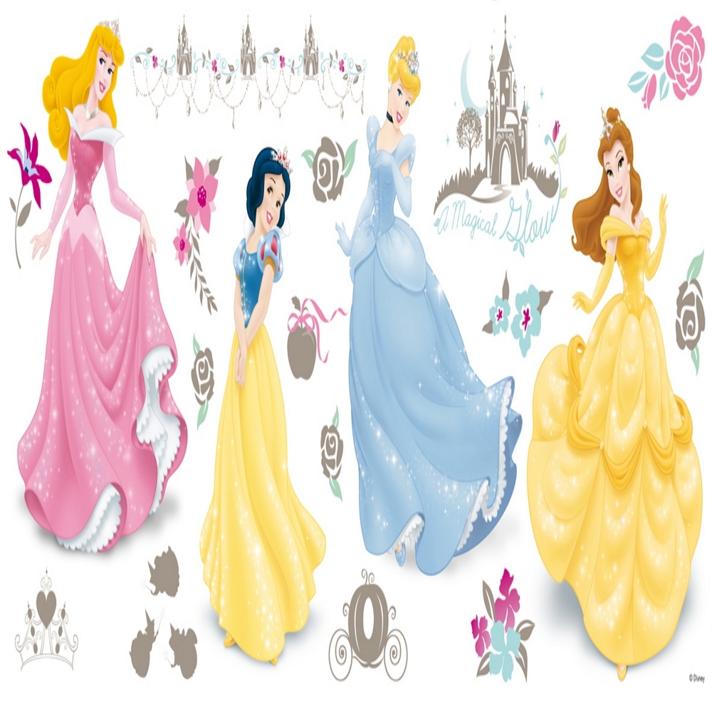 Disney 壁貼 45CMX100CM 公主(C27003) | 蝦皮購物