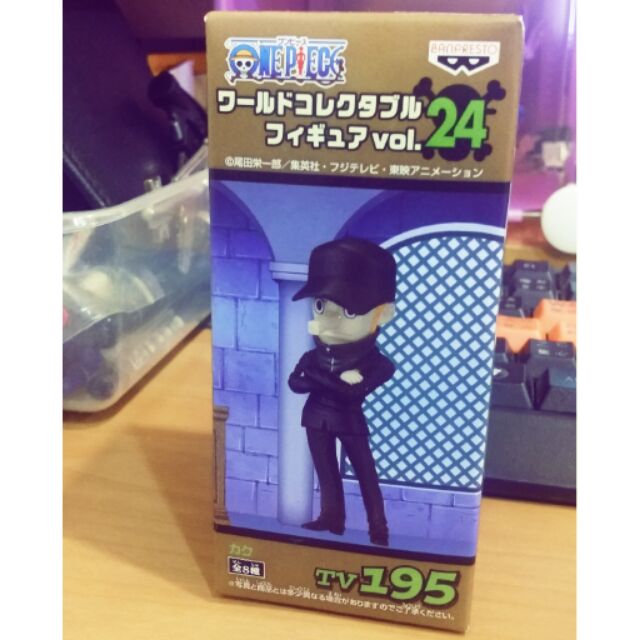 正版 日版金證 wcf Vol.24 cp9篇 卡古 TV195 海賊王 航海王 模型 景品 公仔 | 蝦皮購物