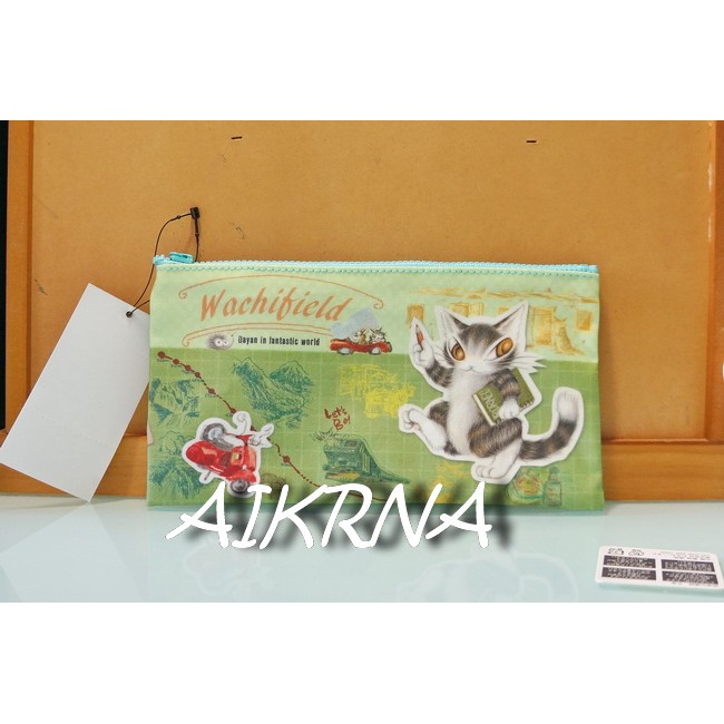 wachifield-dayan(瓦奇菲爾德,達洋)~全新品貓咪筆袋化妝包~草圖旅行記 | 蝦皮購物