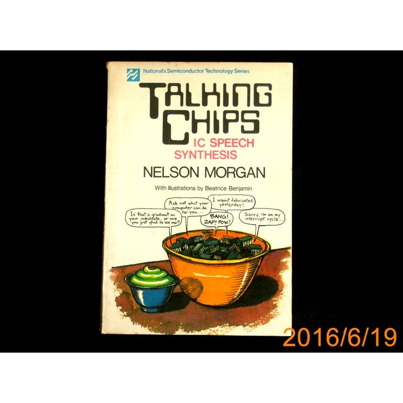 【9九 書坊】TALKING CHIPS IC SPEECH SYNTHESIS│NELSON MORGAN | 蝦皮購物