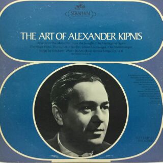 西洋美版黑膠The Art Of Alexander Kipnis 亞歷山大基普尼斯 | 蝦皮購物