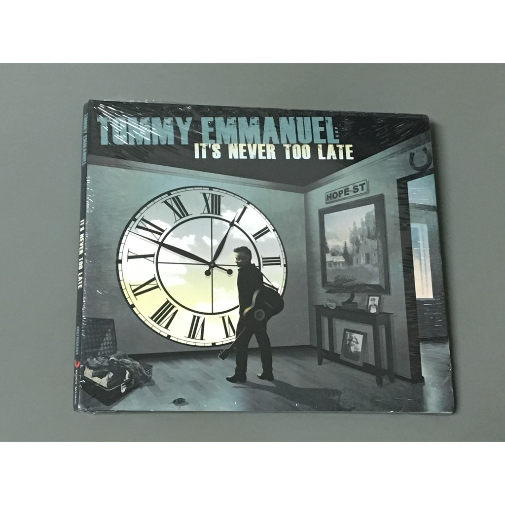 全新未拆 Tommy Emmanuel - It's Never Too Late (Finger Style) | 蝦皮購物