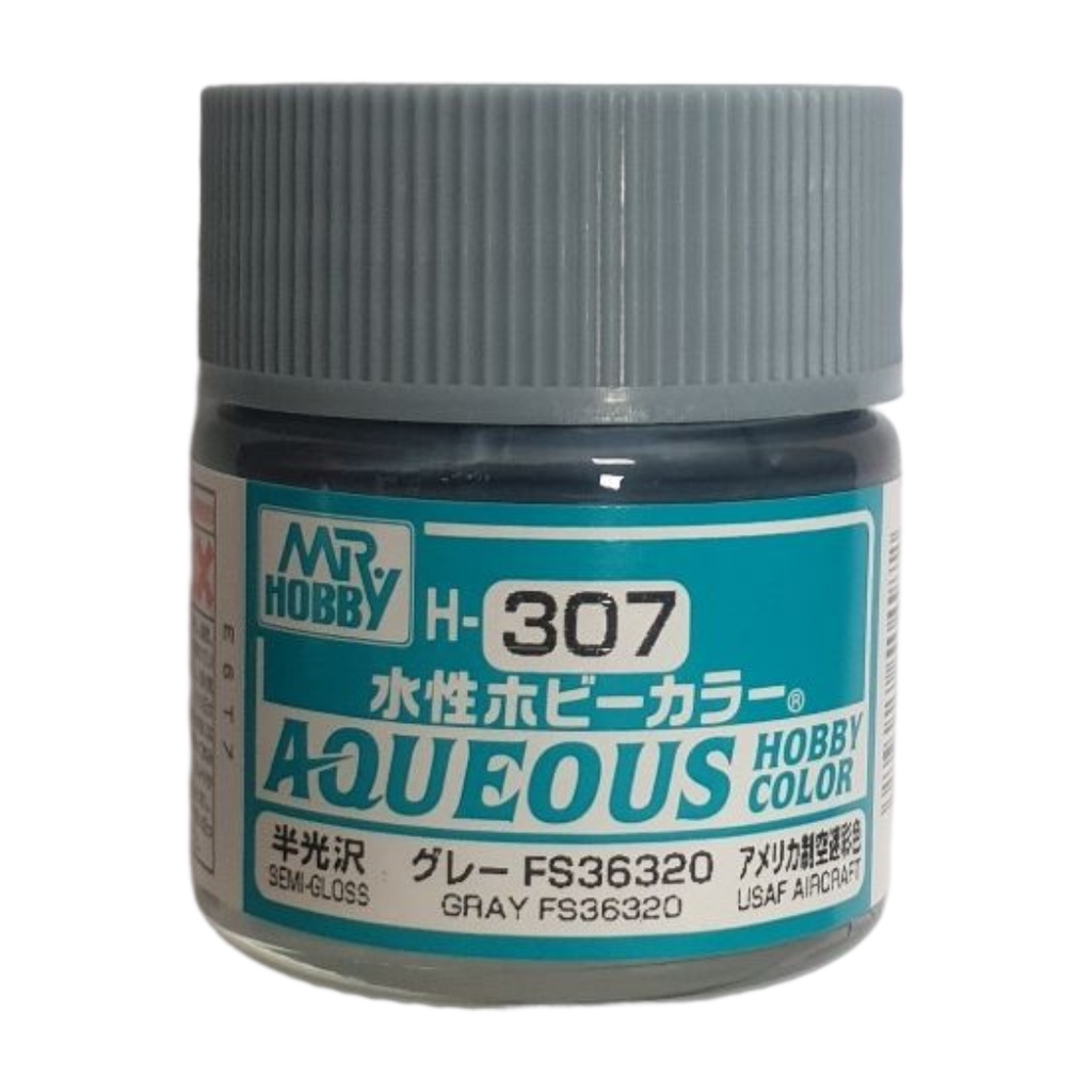 GUNZE 水溶性丙烯酸樹脂漆 FS36320 半光灰 USAF 10ml 貨號H307 | 蝦皮購物