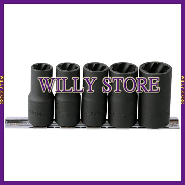 【WILLY STORE】KING TONY 9TD035MR 專業級工具 5件式 1/2". 手動螺旋套筒組 | 蝦皮購物