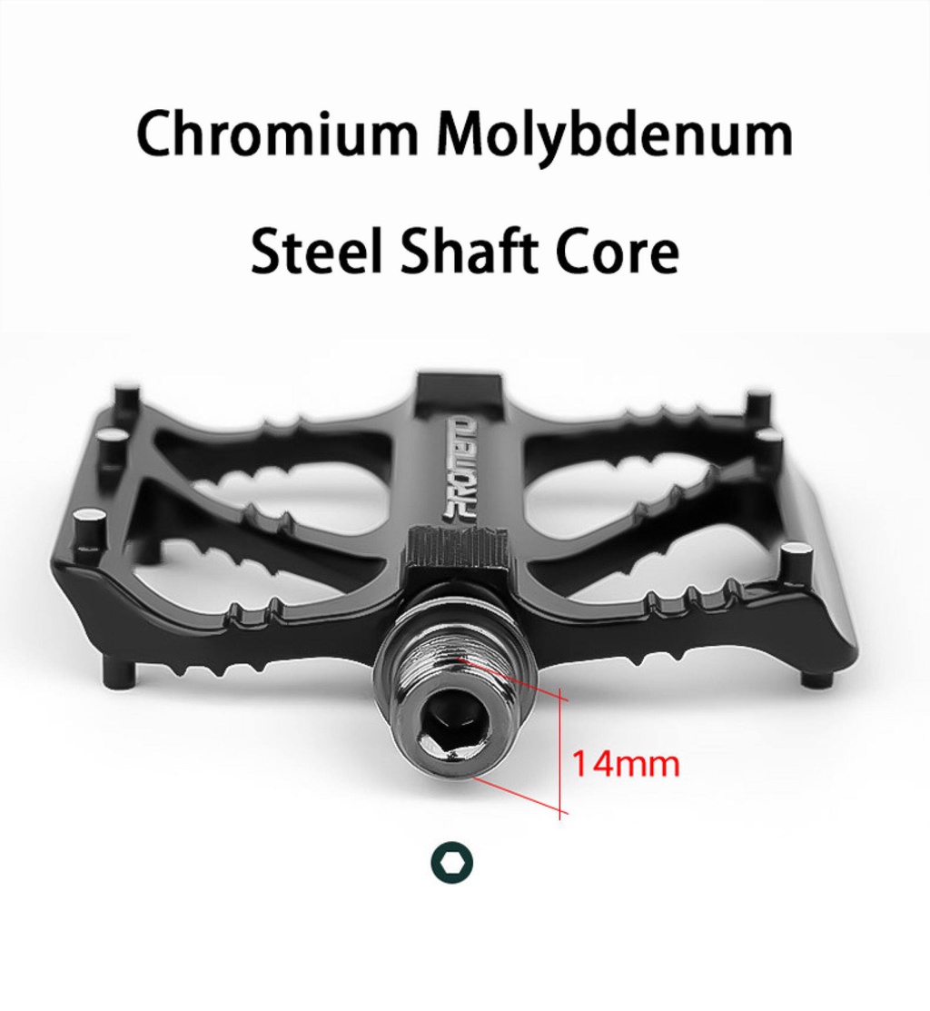 Promend M29 高速自行車踏板超輕 BMX Racing MTB Peadl 山地車踏板 DU 密封 3 軸承公 | 蝦皮購物