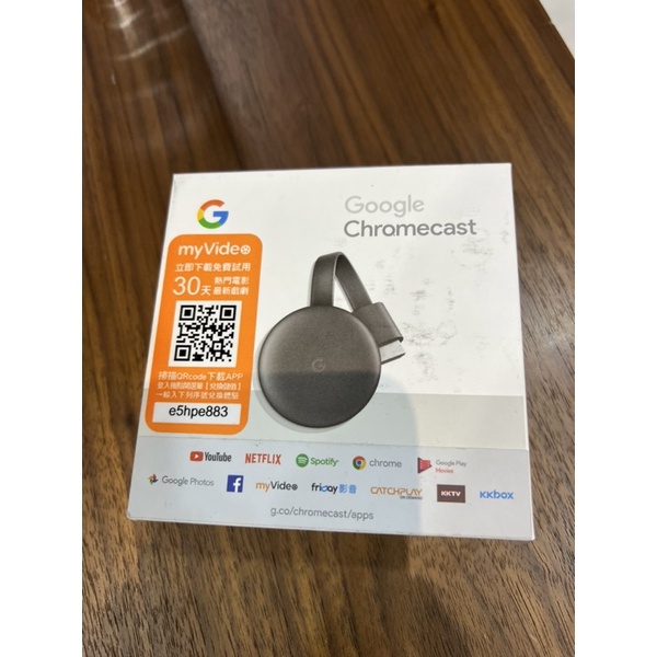 GOOGLE CHROMECAST 3 V3 第3代 第三代 HDMI 電視棒 便宜賣不議價 | 蝦皮購物