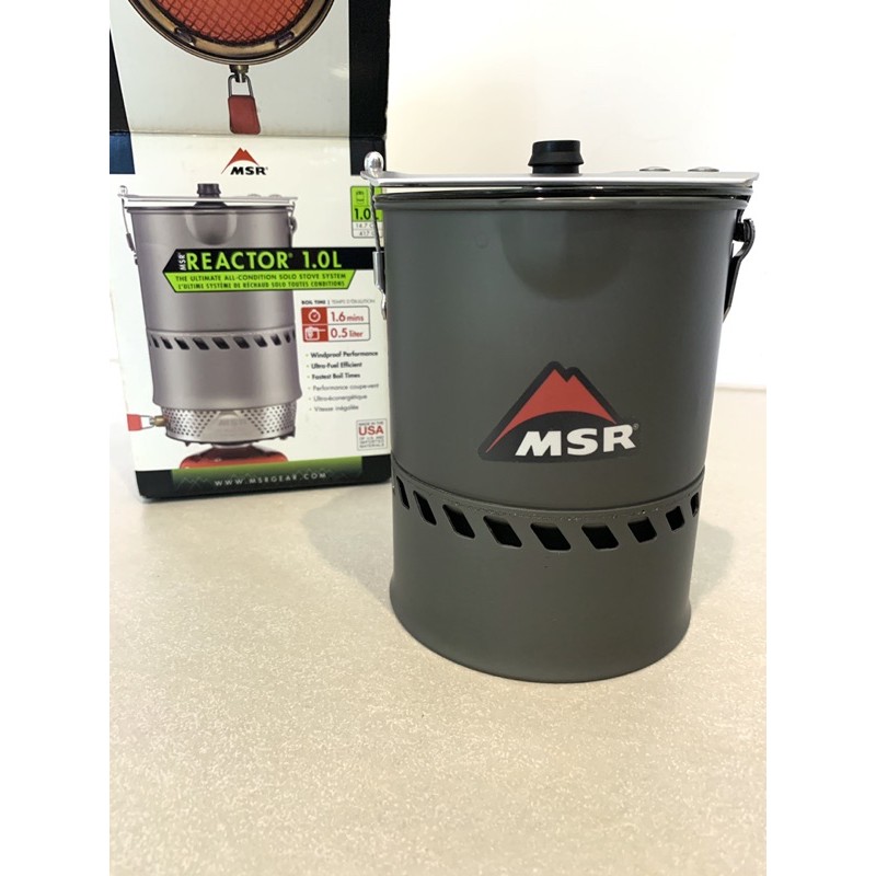 【全新未用】MSR｜Reactor 效率系統爐專用鍋 1L｜露營登山戶外｜一公升鍋 | 蝦皮購物