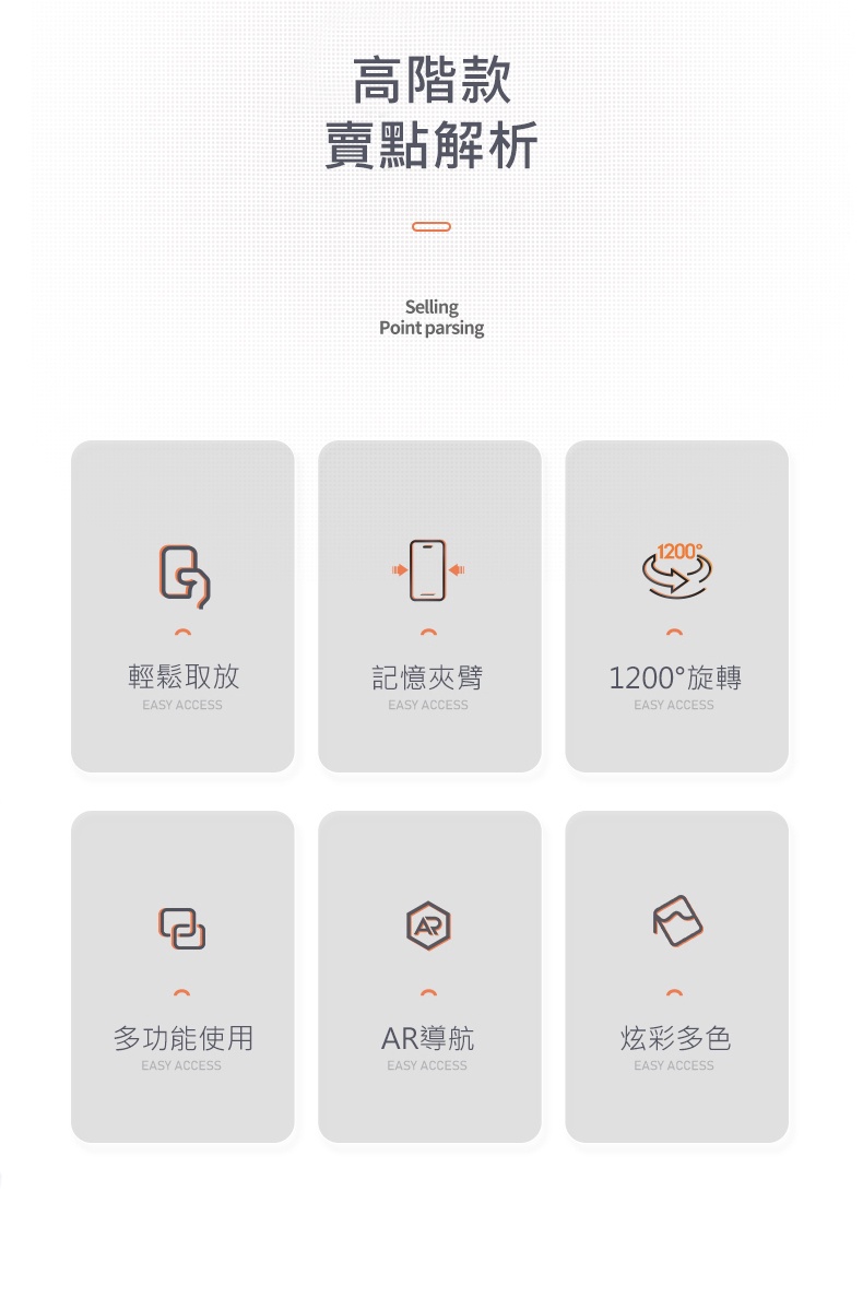 【AFAMIC 艾法】高階款三用汽車手機架可360度旋轉 導航架(卡扣 夾式 手機架 非出風口架 電話牌 暫停車卡) | 蝦皮購物