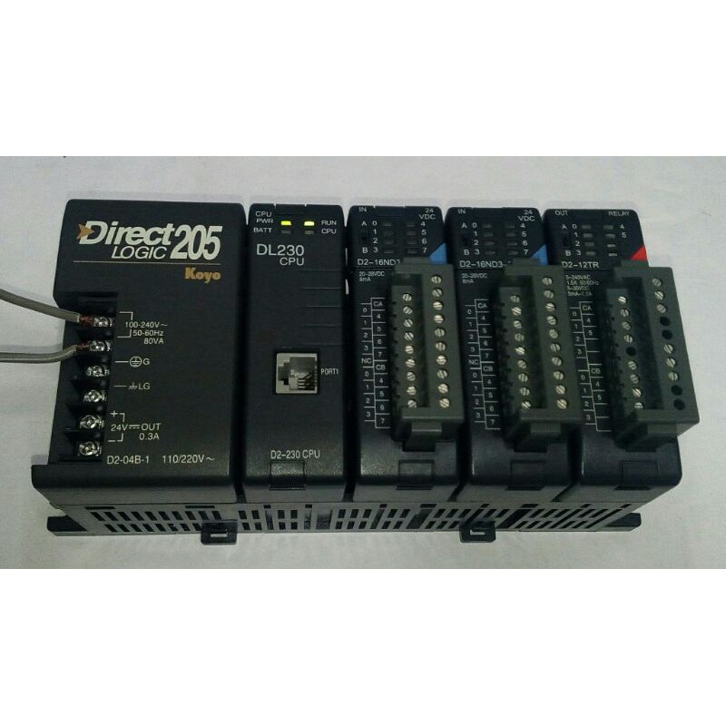 🌞二手現貨保固KOYO DIRECT LOGIC205 DL230 CPU D2-230/-16ND3-2/-12TR | 蝦皮購物