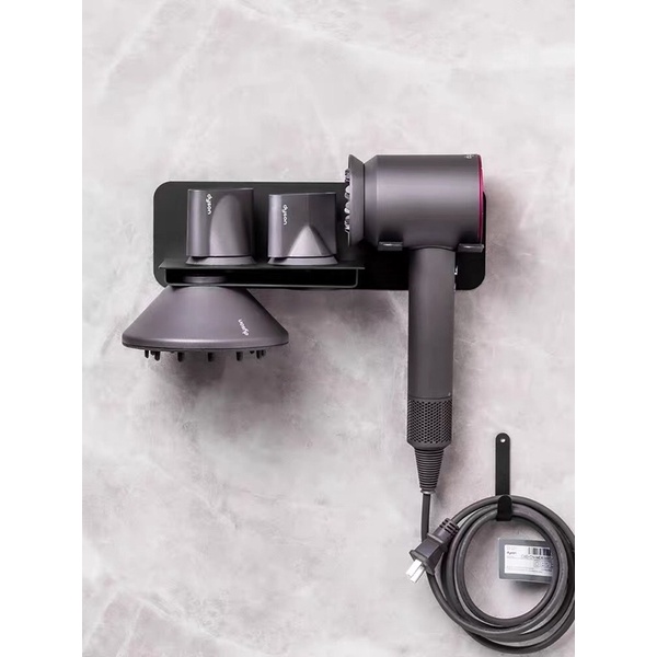 免打孔dyson吹風機支架浴室掛架吹風收納浴室置物架～～ | 蝦皮購物