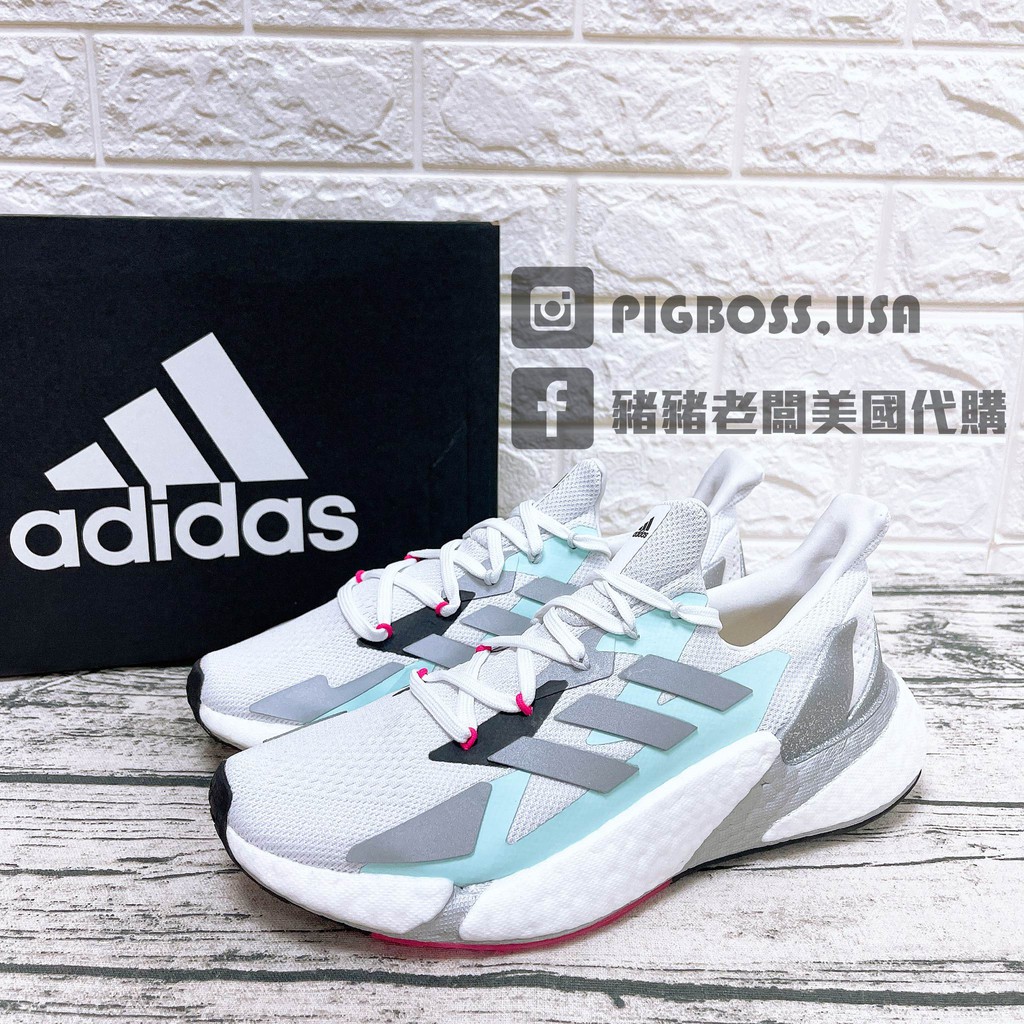 【豬豬老闆】ADIDAS X9000L4 白灰 科技風 反光 休閒 運動 慢跑 訓練 女款 FW8405 | 蝦皮購物
