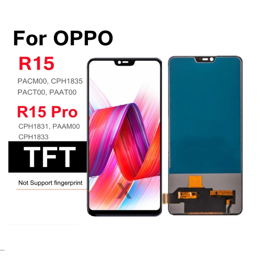 OLED螢幕總成兼容Oppo R15 R15 Pro LCD 顯示屏 屏幕總成 液晶觸控面板 | 蝦皮購物