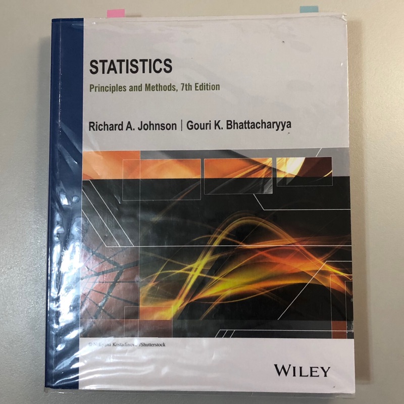 STATISTICS Principles and Methods, 7th Edition 統計學原文課本 | 蝦皮購物
