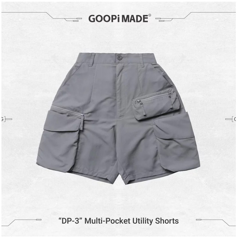 GOOPi Made “DP-3” Multi-Pocket Utility Shorts | 蝦皮購物