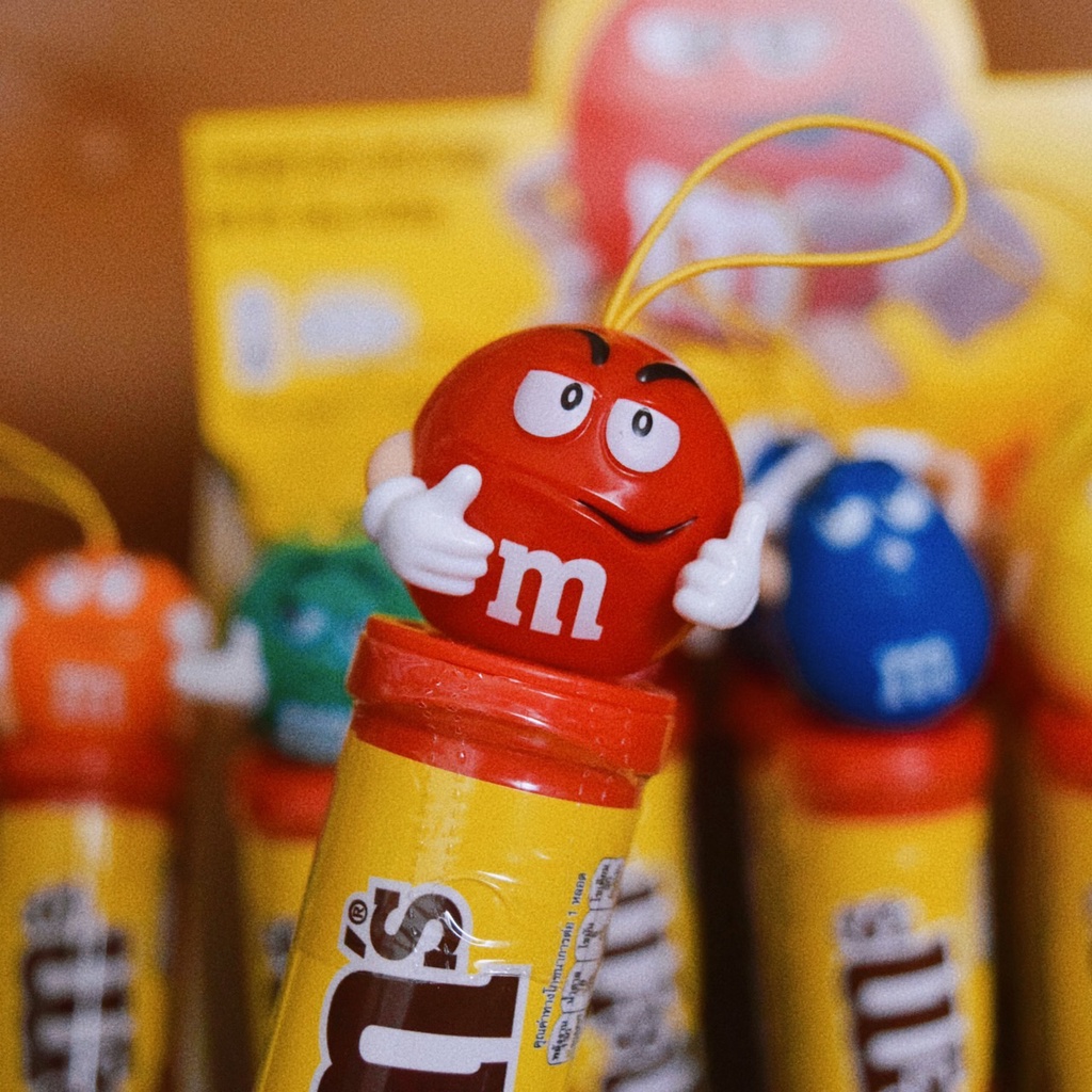 稀有釋出 / M&M MM MINI 迷你 造型罐 吊飾造型罐 隨身罐（全新未拆） | 蝦皮購物