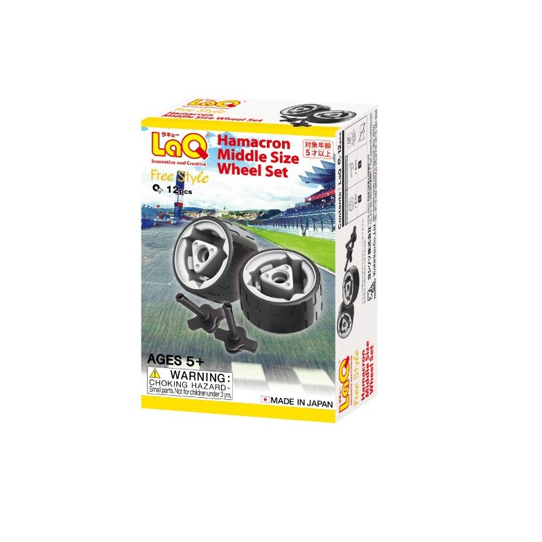 【LaQ】F1賽車輪組 (6賽車輪+6賽車輪軸) 日本製造立體3D拼接積木/益智玩具/台灣獨家代理 | 蝦皮購物