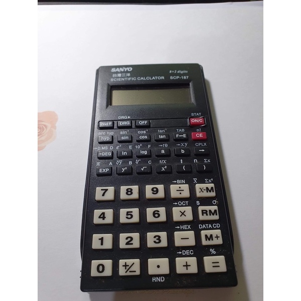 三洋 SCP-187 工程計算機 | 蝦皮購物