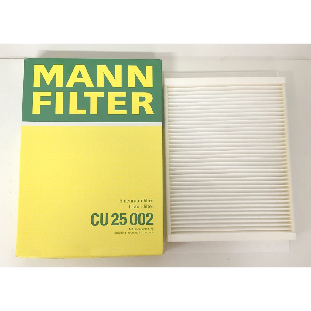 MANN 德國 空調濾網 CU25002 BENZ W205 W213 X253 GLC C257 冷氣芯 室外 | 蝦皮購物