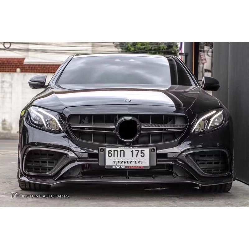 【M.GARAGE】Benz W213 S205 e200 e300 e43 e63 黑色 銀色 水箱罩 改裝 套件 | 蝦皮購物