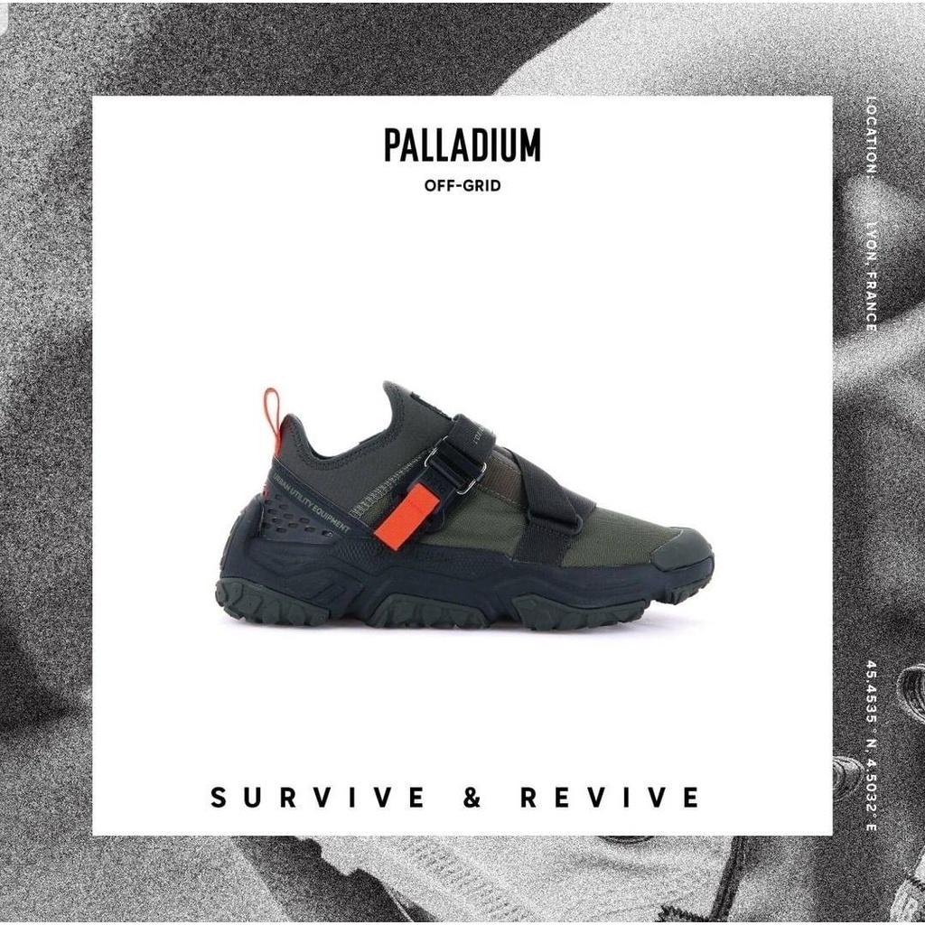 JASON DR（免運費）PALLADIUM輪胎潮鞋新世紀 OFF-GRID LO UTILITY 77172-309 | 蝦皮購物