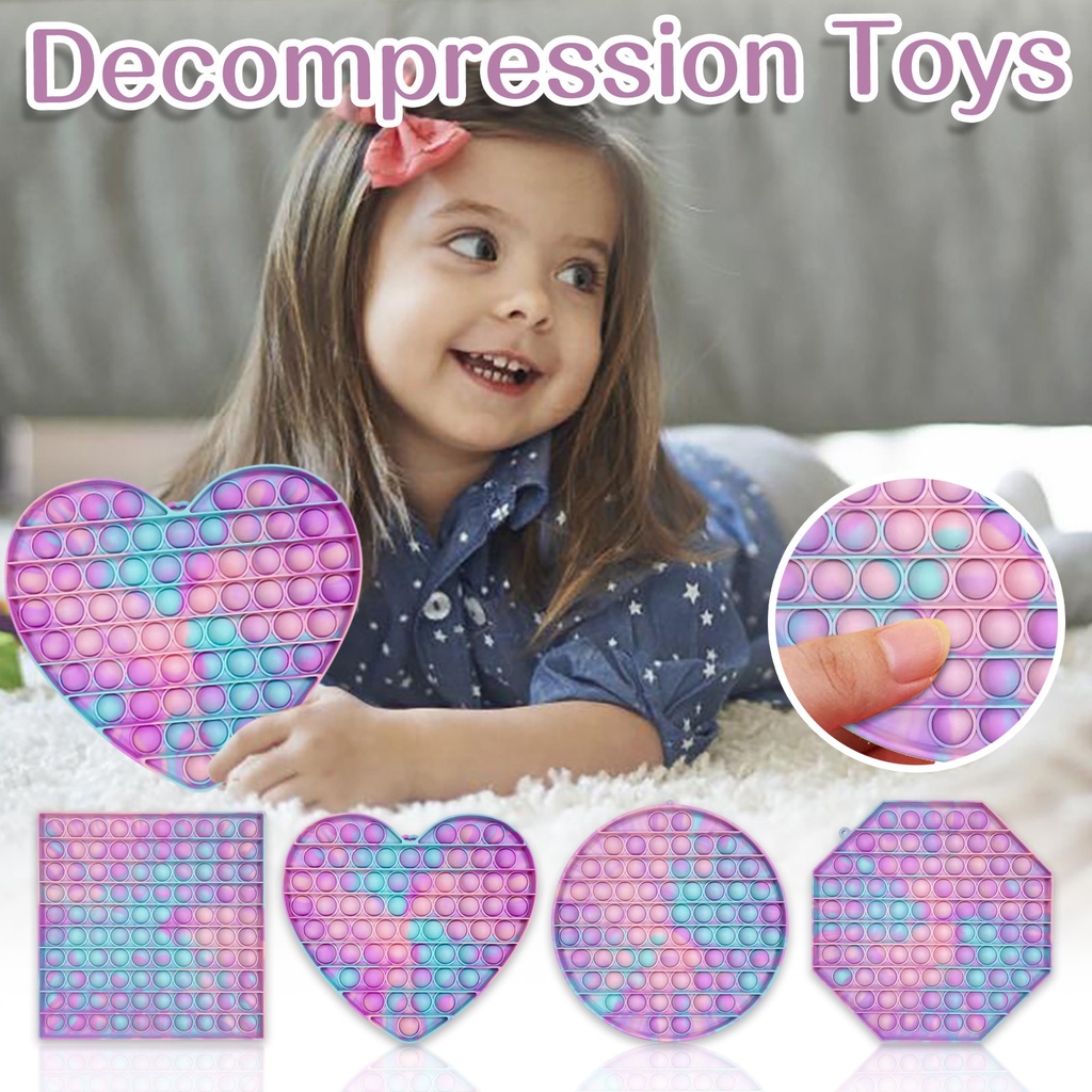200mm Pop It Fidget Toy Anti-stress Big Popit Toys Push Bubb | 蝦皮購物