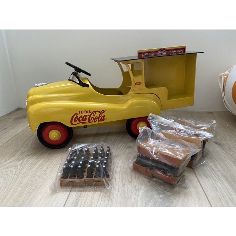 現貨 1996 XONEX Coca-Cola Delivery Truck Yellow 可口可樂 小貨車 | 蝦皮購物