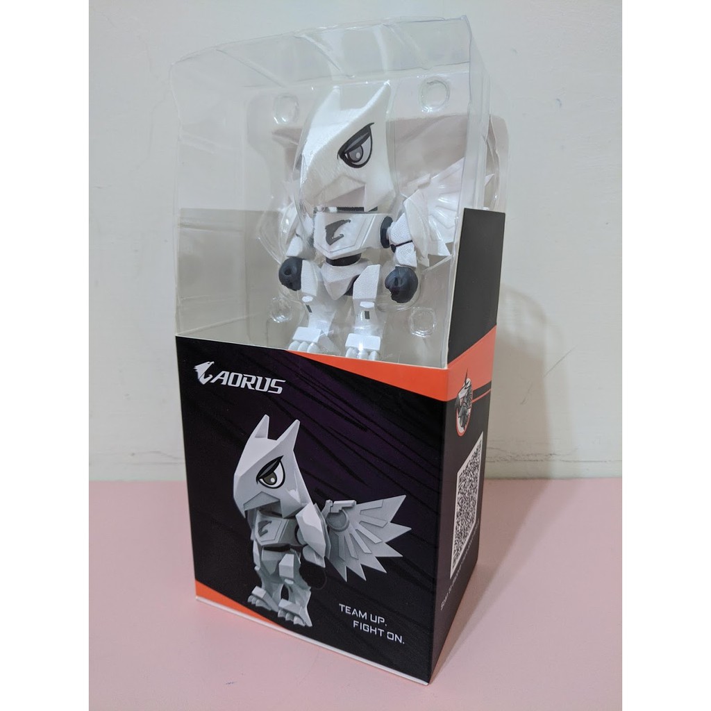 技嘉 GIGABYTE AORUS Chibi Figurine 機器人 模型 公仔 | 蝦皮購物