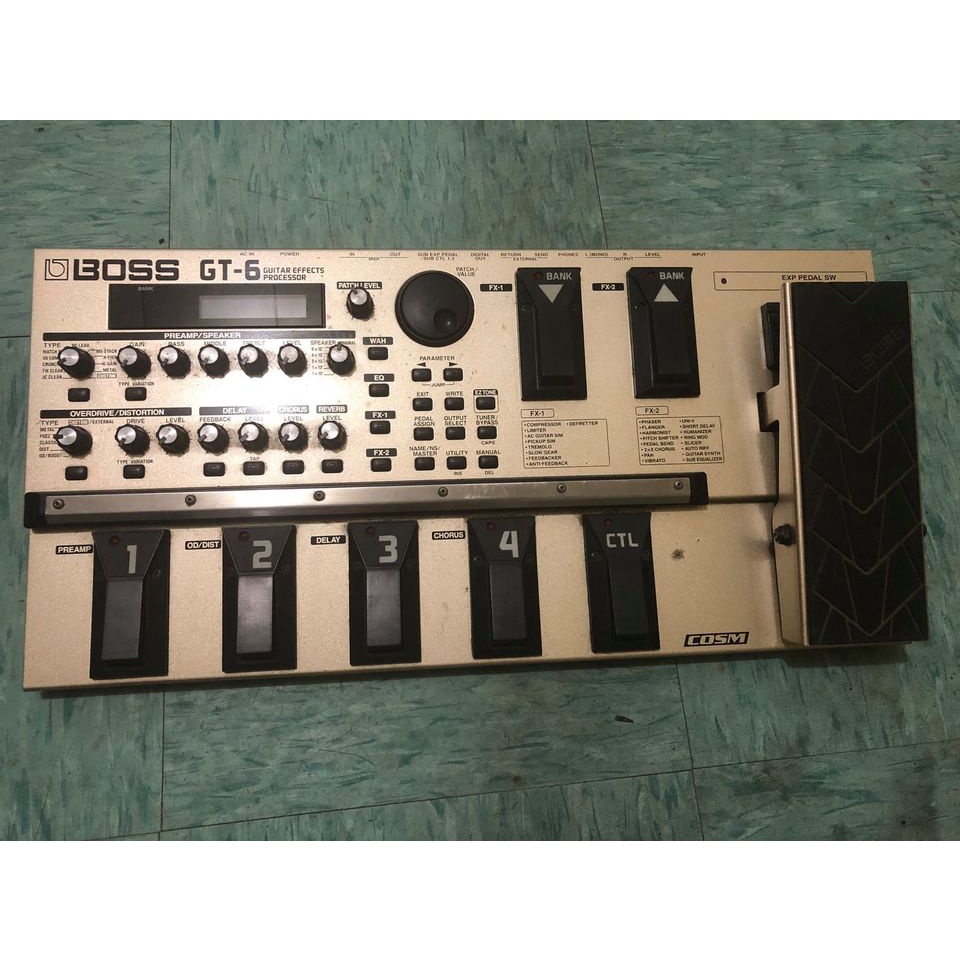 BOSS GT-6 Multi Effect | 蝦皮購物
